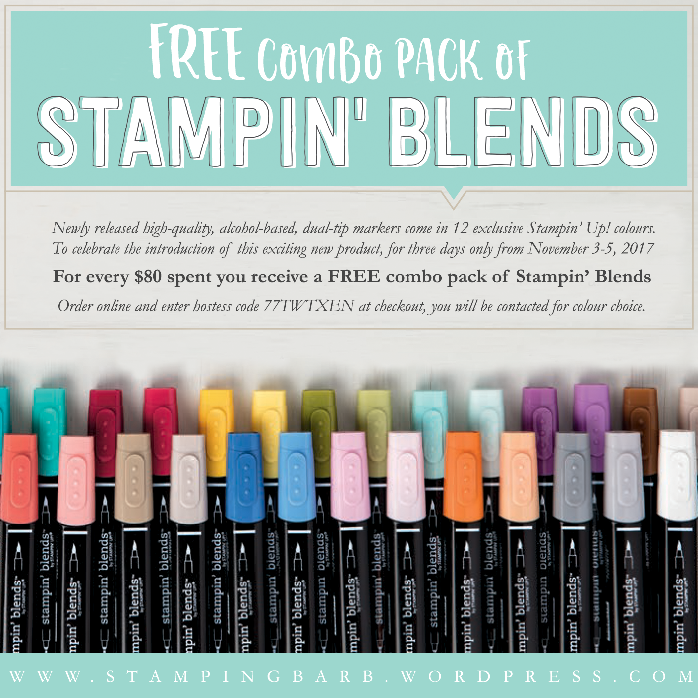 Stampin’ Blends – Barbara Williams, Sydney Australia